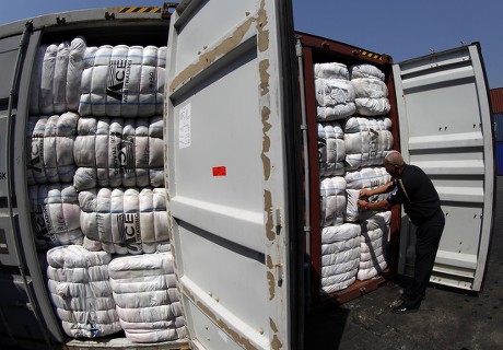 Philippine Customs Police Officer Inspects Seized Editorial Stock Photo ...