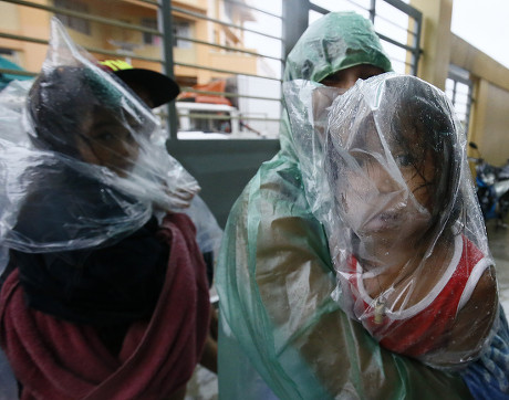 Filipinos Amid Strong Winds Carry Their Editorial Stock Photo - Stock ...