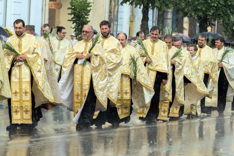 Romanian Priests Participate Fifth Consecutive Year Editorial Stock ...