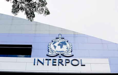 Interpol Logo On Side Interpol Global Editorial Stock Photo - Stock ...
