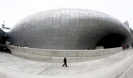 Visitor Seen Dongdaemun Design Plaza Ddp Editorial Stock Photo - Stock ...