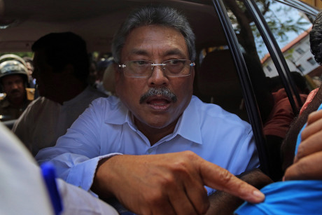 Sri Lankas Former Defence Secretary Gotabhaya Editorial Stock Photo ...