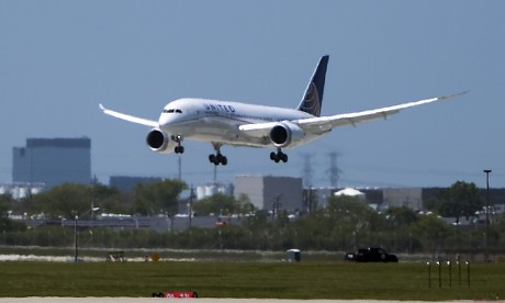 Boeing 787 Dreamliner Operated By United Editorial Stock Photo - Stock ...