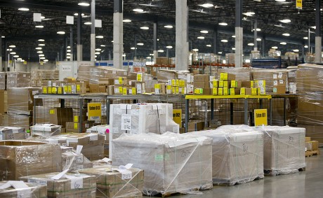 Cargo Sits New Dhl Facility Ohare Editorial Stock Photo - Stock Image ...