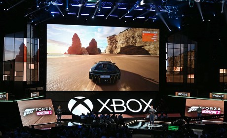 Scene New Car Racing Game Forza Editorial Stock Photo - Stock Image ...