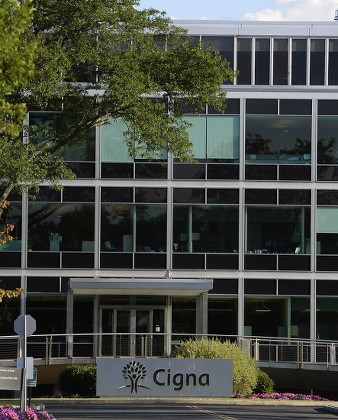Cigna Logo Seen Outside Companys Headquarters Editorial Stock Photo ...