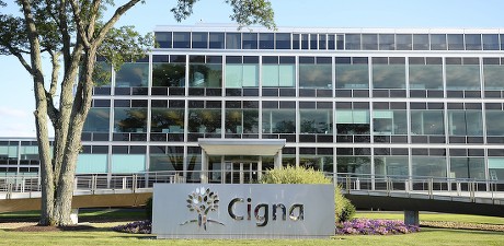Cigna Logo Seen Outside Companys Headquarters Editorial Stock Photo ...