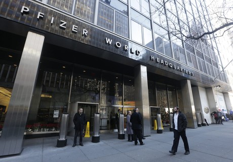 Pfizer Headquarters New York New York Editorial Stock Photo - Stock ...