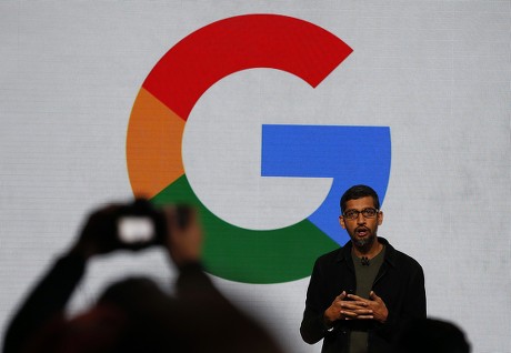 Sundar Pichai Ceo Google Speaks During Editorial Stock Photo - Stock ...