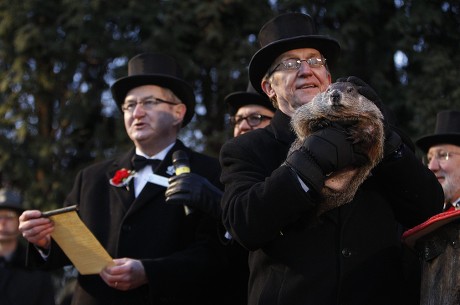 Groundhog Club Vice President Jeff Lundy Editorial Stock Photo - Stock ...