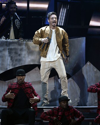 Colombian Reggaeton Singer J Balvin Performs Editorial Stock Photo ...