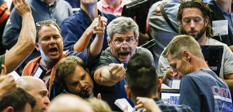 Traders Shout Out Their Orders They Editorial Stock Photo - Stock Image ...