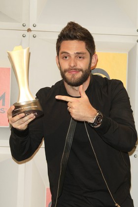 Us Singer Thomas Rhett Stands Portrait Editorial Stock Photo - Stock ...