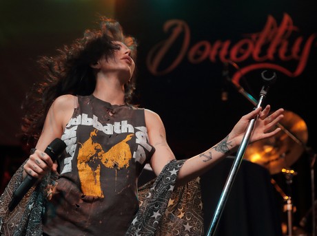 Us Rock Artist Dorothy Martin Performs Editorial Stock Photo - Stock ...
