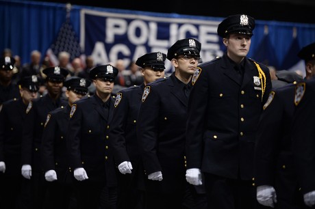 New York Police Academy Graduates Arrive Editorial Stock Photo - Stock ...