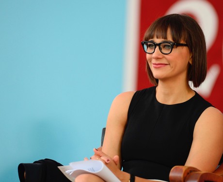 Actress Harvard Alumna Rashida Jones During Editorial Stock Photo ...