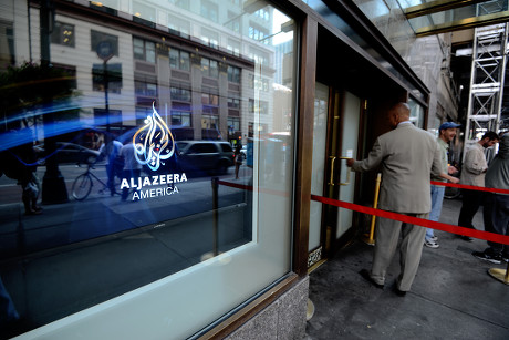Person Enters New Al Jazeera America Editorial Stock Photo - Stock ...