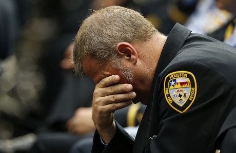 Houston Fire Department Firefighter Mourns Loss Editorial Stock Photo - Stock Image | Shutterstock