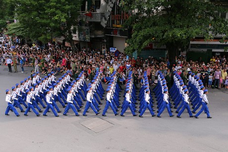 Vietnamese Militia Members March During Parade Editorial Stock Photo ...