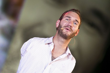 Nick Vujicic Delivers Speech My Dinh Redaktionelles Stockfoto ...