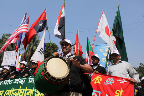 People Attend Rally National Flags Different Editorial Stock Photo ...