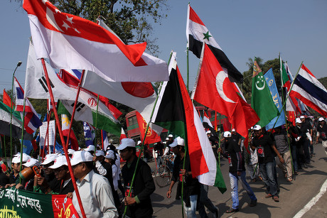 People Attend Rally National Flags Different Editorial Stock Photo ...