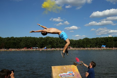 Participant Red Bull Contest Jumps His Editorial Stock Photo - Stock ...