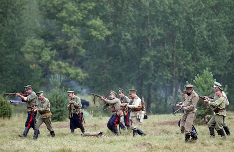 Members Military Historical Clubs Dressed Ww1 Editorial Stock Photo ...