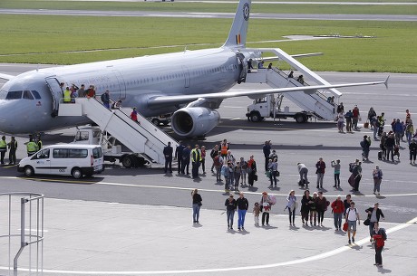 Passengers Disembark Special Plane Bringing 46 Editorial Stock Photo ...