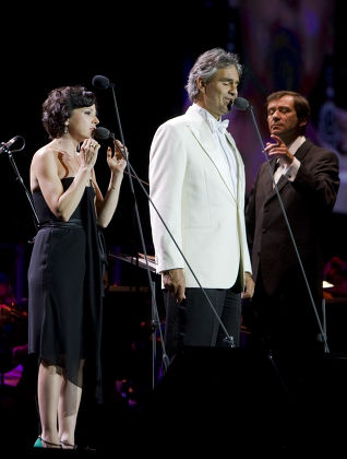 Andrea Bocelli Australias Tina Arena Editorial Stock Photo - Stock ...