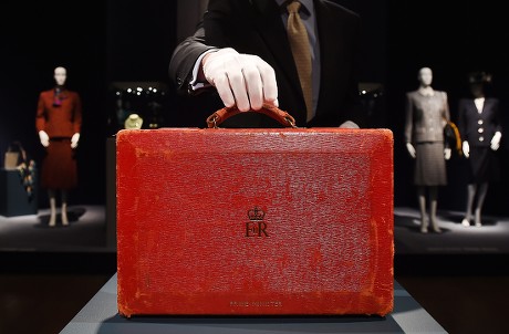 Margaret Thatchers Dispatch Box On Display Editorial Stock Photo ...
