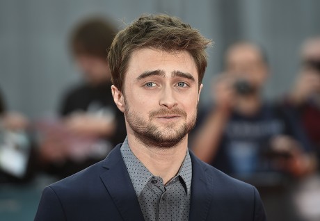 British Actor Daniel Radcliffe Attends Double Editorial Stock Photo ...