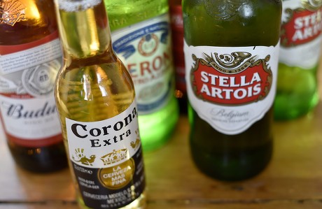Bottles Beer Produced By Ab Inbev Editorial Stock Photo - Stock Image ...