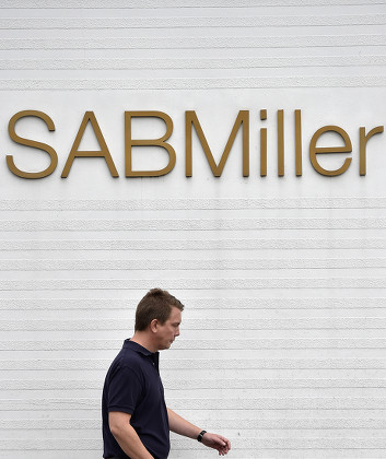 Member Public Walks Past Sabmiller Logo Editorial Stock Photo - Stock ...