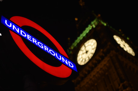London Underground Roundel Pictured Alongside Big Editorial Stock Photo ...