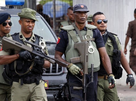 East Timors Special Operation Unit National Editorial Stock Photo ...