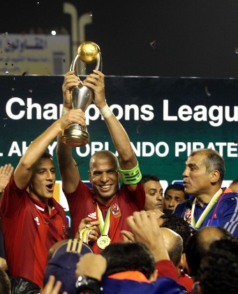 Al Ahlys Wael Gomaa C Lifts Editorial Stock Photo - Stock Image ...