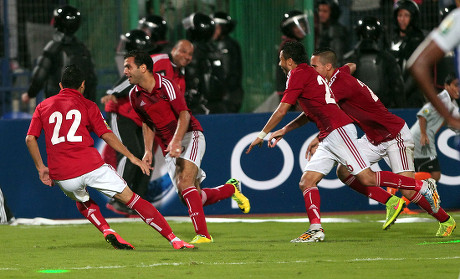Alahly Player Emad Meteb 2l Celebrates Editorial Stock Photo - Stock ...