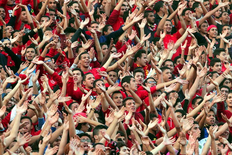 Al Ahly Fans Cheer Their Team Editorial Stock Photo - Stock Image ...