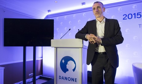 Ceo Danone Emmanuel Faber Prior Announcement Editorial Stock Photo ...