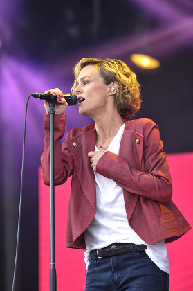 French Singer Vanessa Paradis Performs During Editorial Stock Photo ...