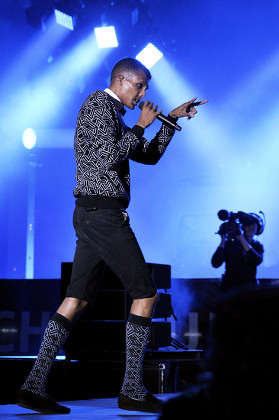Belgian Singer Stromae Performs During Vieilles Editorial Stock Photo ...