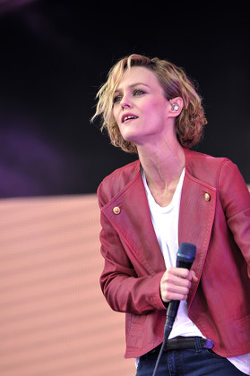 French Singer Vanessa Paradis Performs During Editorial Stock Photo ...