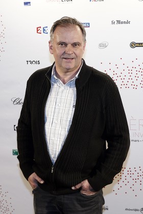 French Film Director Christian Carion Poses Editorial Stock Photo ...