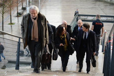 French Lawyers Jean Michelalain Lr Representing Editorial Stock Photo ...