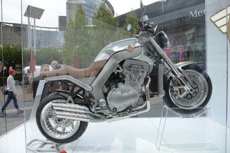 Visitors View German Motorcycle Horex Vr6 Editorial Stock Photo - Stock ...
