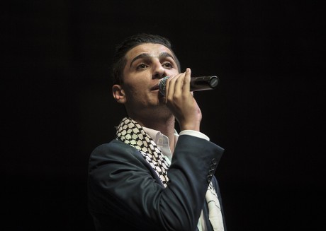 Palestinian Singer Arab Idol Winner Mohammed Editorial Stock Photo ...