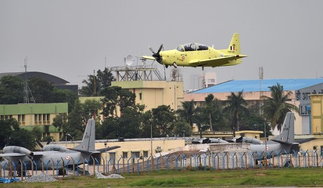Indias Indigenous Basic Trainer Aircraft Hindustan Editorial Stock ...