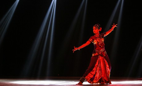 Indian Classical Dancer Arunima Kumar Performs Editorial Stock Photo ...