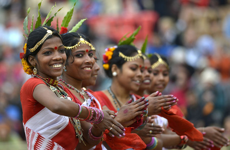 Adivasi Dancers Tea Tribe Community Perform Editorial Stock Photo ...